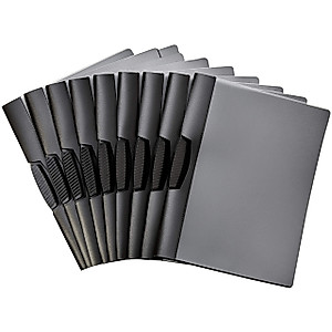 Amazon Basics Report Folder Cover with Clip, Pack of 10