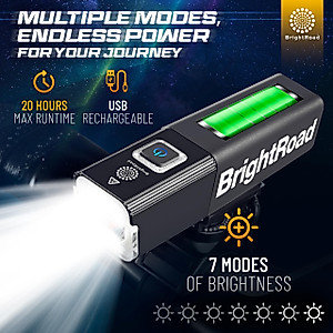 Upgraded Front 8000 Lumens LED Bike Light with Remote Control for Night Riding, Bicycle Lights Front and Rear, CREE USB Rechargeable Bike Lights Front and Back, 85° Wide Beam Bike Headlight