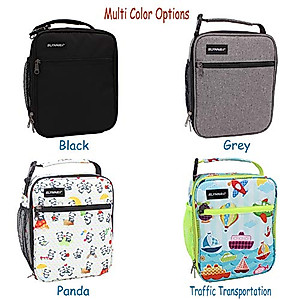 Slynnar Lunch bag Freezable Lunch Box, Camo Blue