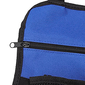 Jeanoko Chair Side Pocket Organizer, Waterproof Camping Chair Hanging Bag Easy to 600D Oxford Cloth for Beach Chairs(Blue)