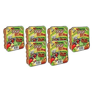 C&S CS12553 11.75 Oz Hot Pepper Delight Wild Bird No Melt Suet Dough