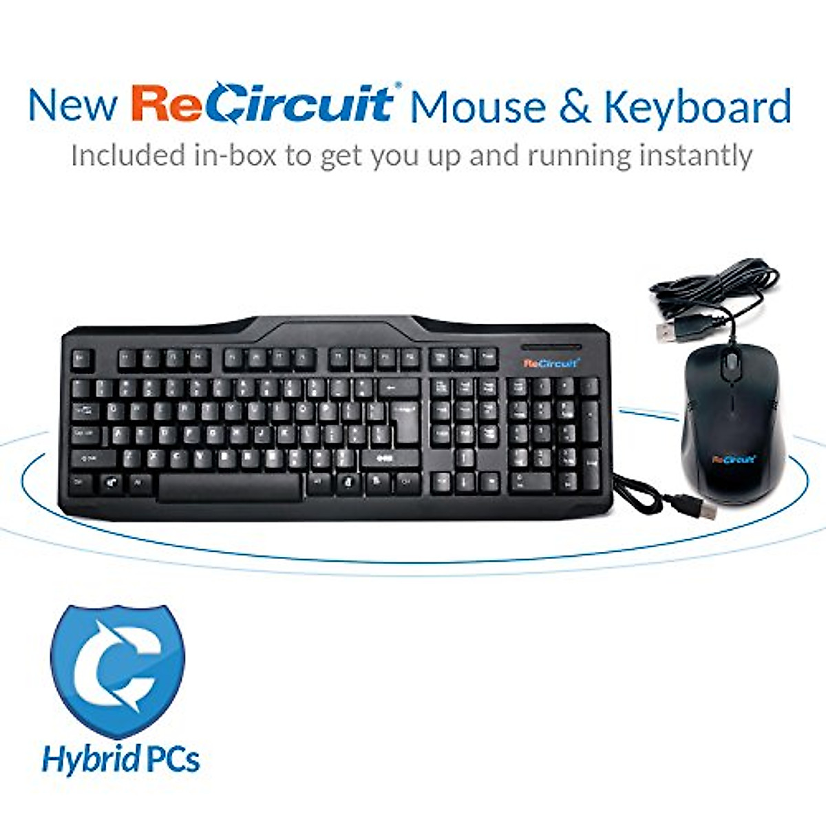 Office ReCircuit SFF Desktop - Intel Core 2 Duo 3.0GHz, 8GB RAM, NEW 1TB HDD, Dual Video, Windows 7 Pro 64-Bit, WiFi, DVD/CD-RW