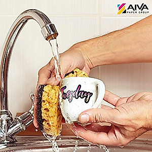 Printable Vinyl Sticker Paper for Inkjet Printer - Frosty Clear - Semi-Transparent -15 Self-Adhesive Sheets - Waterproof Decal Paper - Standard Letter Size 8.5"x11"