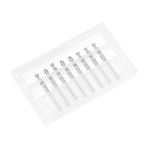 uxcell PCB Drill Bits 3.175mm Tungsten Carbide Spiral Flute Jewelry CNC Engraving Print Circuit Board Micro Drill Bits 1/8" Shank 8pcs