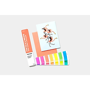 Pantone GG1504A Pastels & Neons Guide Coated & Uncoated colour reference, Multicolor