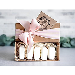 THE LITTLE FLOWER SOAP CO. EST. 2010 Valentine’s Day Shower Steamer Set of 5 - Natural Handmade Energy Restoring Shower Steamers with Eucalyptus Mint Essential Oil