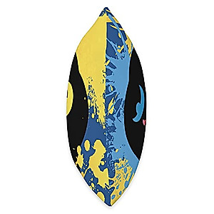 Patriotic ukraine Designs Ukrainian Ukraine Flag cat Lovers Throw Pillow, 18x18, Multicolor