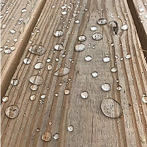 Eco Advance Exterior Wood Siloxane Odorless Spray-On Application Waterproofer Water Repellent, Safe for Use Around Plants, Pets, and People, 5 Gallon
