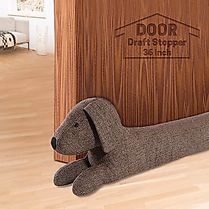 36 Inch Under Door Draft Stopper Heavy Duty,Door Draft Blocker Soundproof Energy Saver from Under Door by SWISSELITE