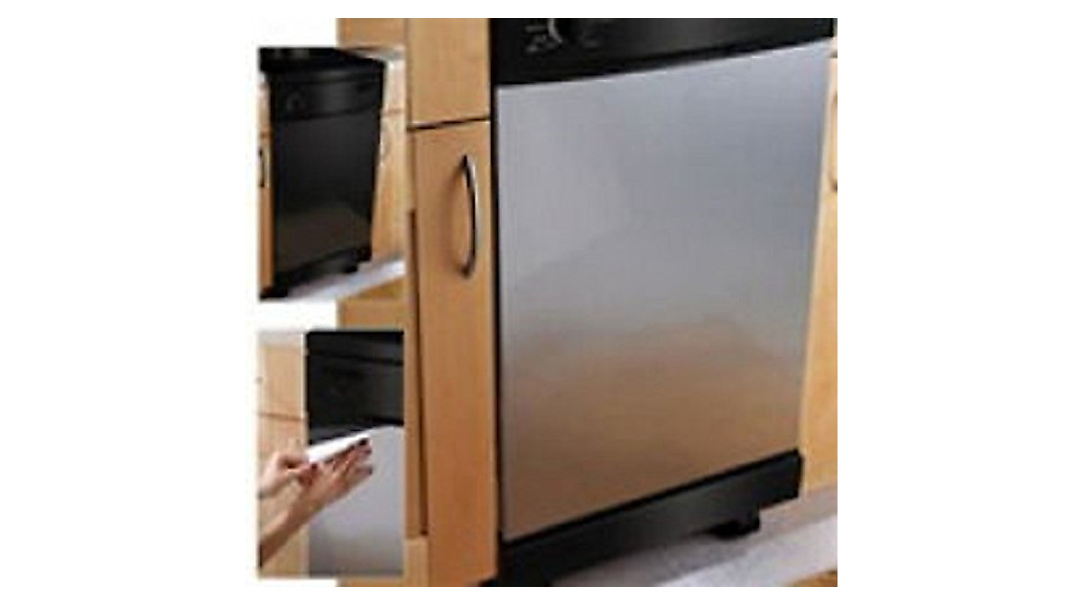 Stainless Steel Vinyl Wrap for Kitchen Appliances - Easy DIY Update