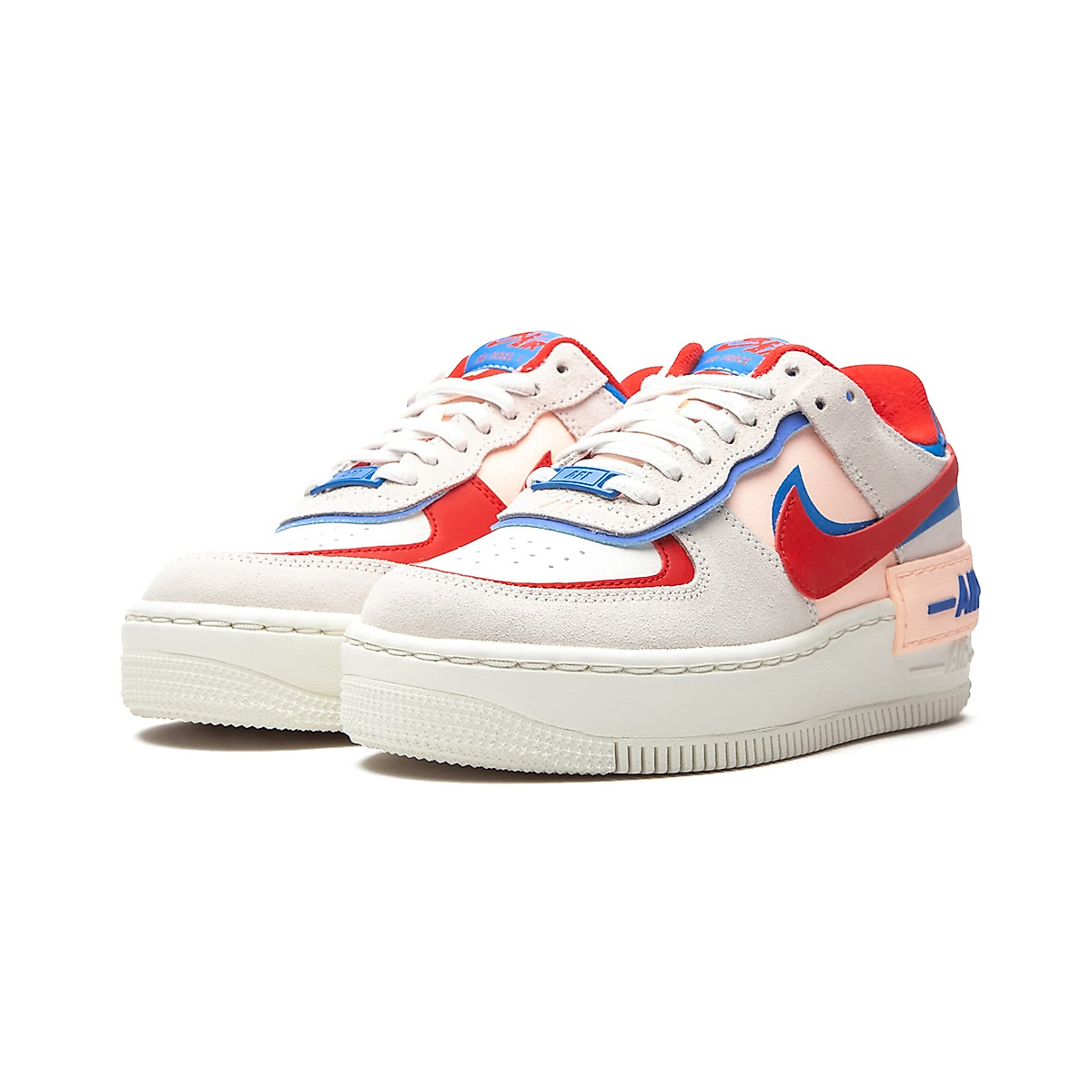 Nike Women's Shoes Air Force 1 Shadow Sail CU8591-100 (Numeric_12)