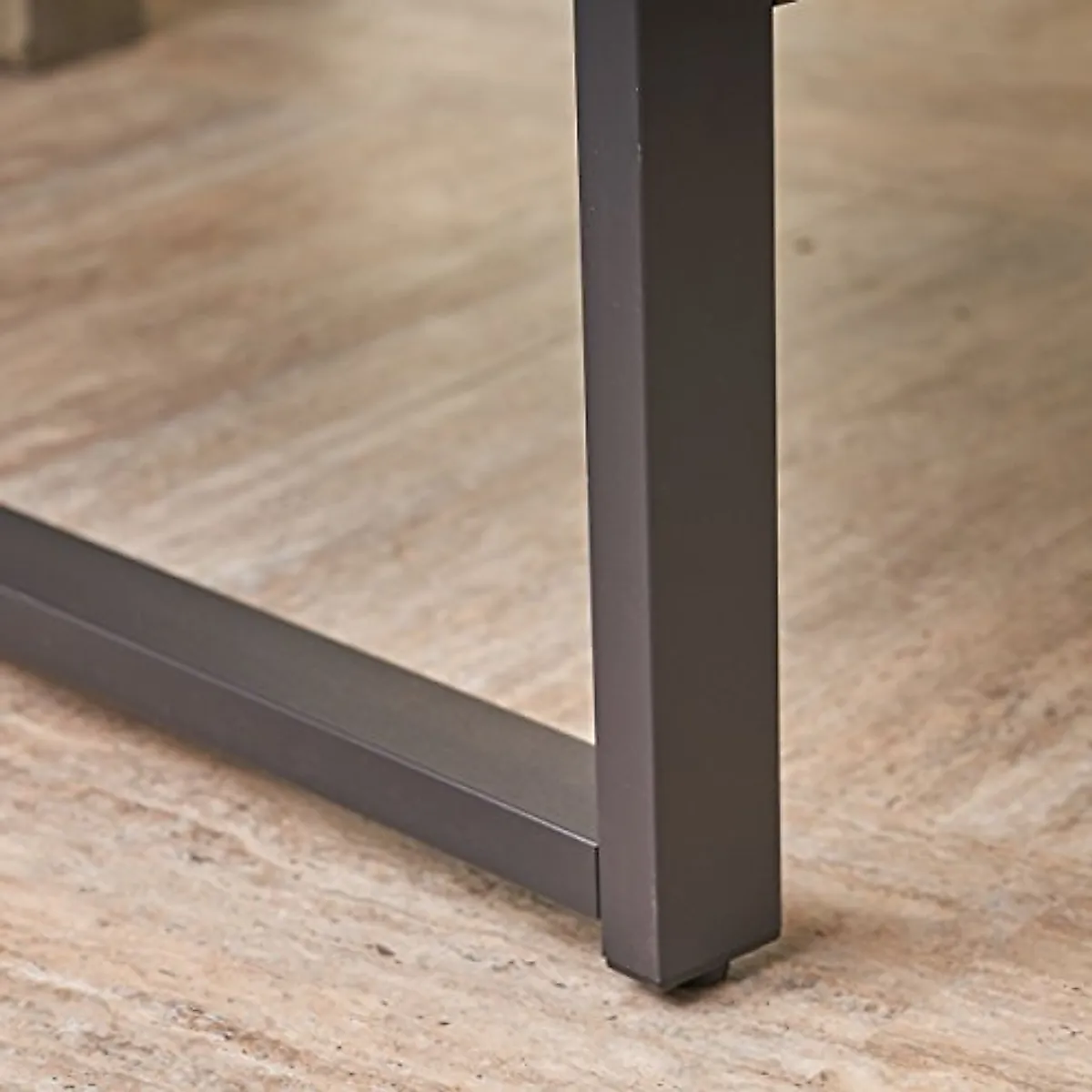 Christopher Knight Home Navan Outdoor 4-Seater Aluminum Chat Set, Silver / Dark Grey Cushions