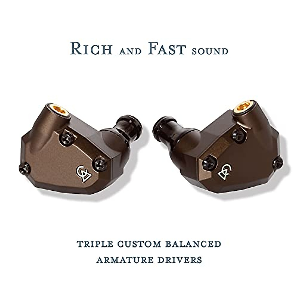 Campfire Audio Holocene in Ear Monitor | IEM Audiophile Earbud | MMCX Smoky Litz Detachable Audio Cable | Glow in The Dark in Ear Headphone