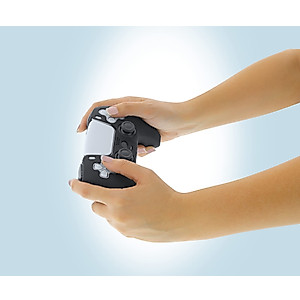 dreamGEAR Gamers Kit for PlayStation 5: Gaming Headset with 50mm Drivers, PS5 Controller charger, Adjustable Phone Mount, USB-C Cable, Protective Cover and Caps