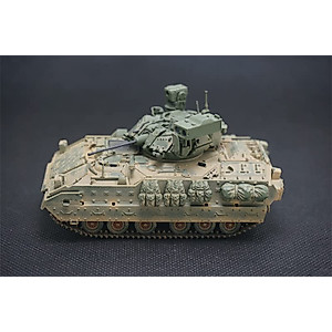 US M2A3 Bradley Fighting Vehicle Dusty Version 1/72 ABS Tank Pre-Built Model