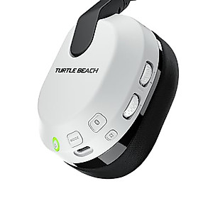 Turtle Beach Stealth 600 Wireless Multiplatform Amplified Gaming Headset for Xbox Series X|S, Xbox One, PC, PS5, PS4, & Mobile – Bluetooth, 80-Hr Battery, Noise-Cancelling Mic – White