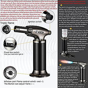 Smoker Whiskey Smoker Kit with Torch，Droyek Six Flavors of Wood Smoker Chips with Exquisite Packaging, Drink Smoker Kit Infuse Whiskey and Bourbon. Gift for Dad & Husband & Friend (No Butane)