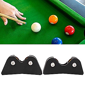 Pomya Pool Billiard Cue Roller 2Pcs Lightweight Pool Billiard Cue Snooker Club Roller Straightness Detector Checker Inspect Tool Straightness Checker