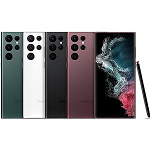 SAMSUNG Galaxy S22 Ultra 5G, US Version, 128GB, Green - Unlocked (Renewed)