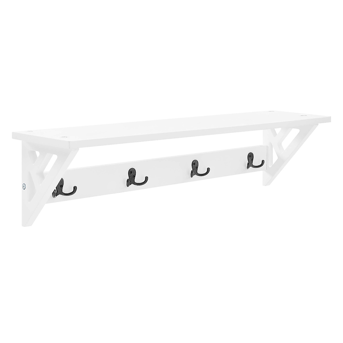 Alaterre Furniture Coventry 36" W Coat Hook with Shelf