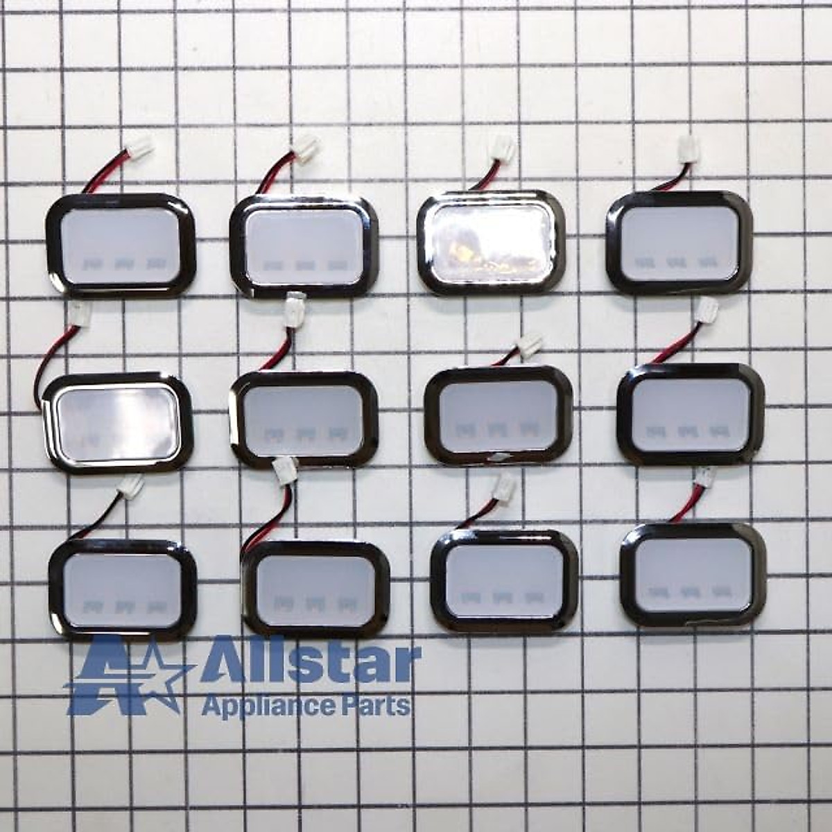 Allstar Appliance Parts W11683242 Refrigerator LED Light Module Service Kit
