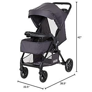 Baby Trend Passport® Carriage Stroller, Silver Sky
