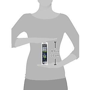 Philips Sonicare Genuine W3 Premium White Replacement Toothbrush Heads, 2 Brush Heads, Black, HX9062/95