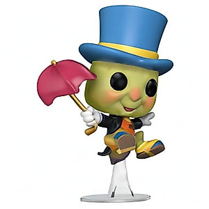 Funko Pop! Disney: Pinocchio - Jiminy Cricket with Umbrella Vinyl Figure, Fall Convention Exclusive, 3.75 inches