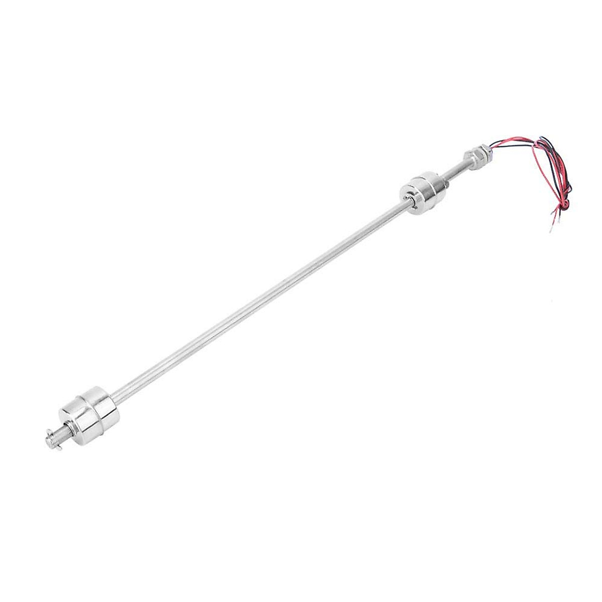 Liquid Level Sensor, DC 0-110V Large Size Stainless Steel Double Ball Switch Water Level Controller Sensor Switch for Water ,Pool,Sink,Fish ,etc(400mm)