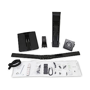 Ergotron – WorkFit Monitor and Laptop Kit – for Monitors Up to 24 inches, 6 to 16 lbs – Add-on for WorkFit-T, WorkFit-TL, WorkFit-TX and WorkFit Corner – Black
