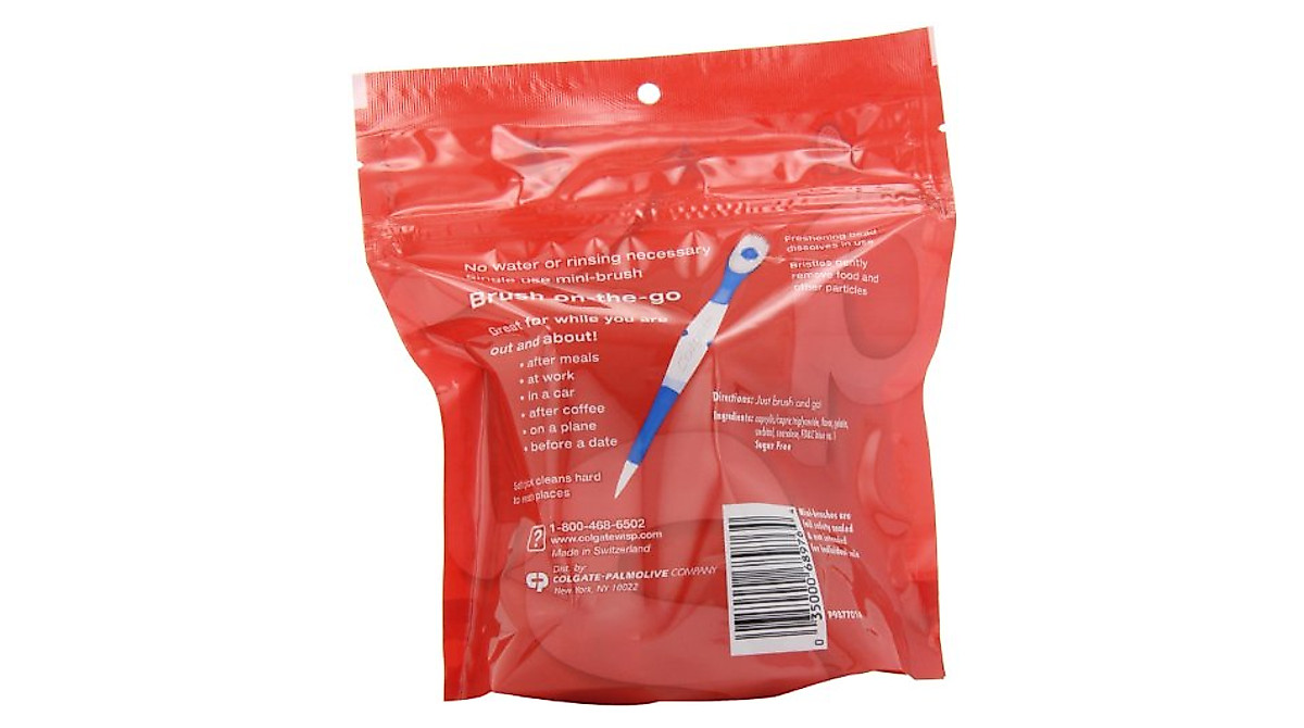 Colgate Wisp Mini-Brush: Clean Teeth & Fresh Breath On Go