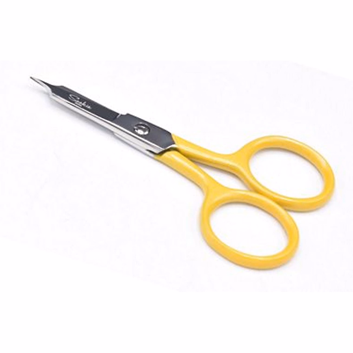 Sookie Sews Straight Micro Tip Scissors, Yellow/Steel