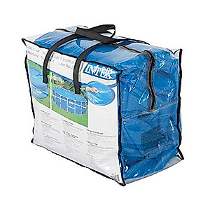 Intex 15ft x 48in Easy Set Above Ground Inflatable Pool w/Pump and Solar Cover