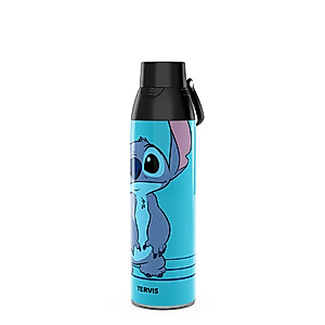 Tervis Venture Water Bottle Disney - Lilo & Stitch Supreme Triple Walled Insulated Tumbler Travel Cup Keeps Drinks Cold & Hot, 26oz, Stainless Steel