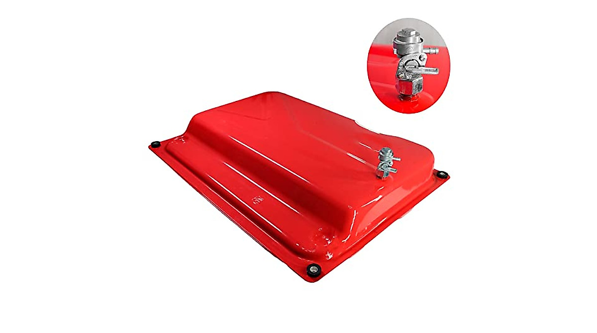 JMCHstore 7 Gallon Metal Generator Gas Fuel Tank Replacement For ...