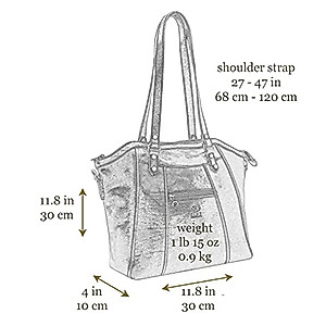 Time Resistance Leather Handbag for Women Top Handle Satchel Bag Women's Purse Shoulder Bag