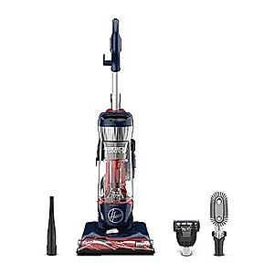 Hoover MAXLife Pet Max Complete, Bagless Upright Vacuum Cleaner, For Carpet and Hard Floor, UH74110, Blue Pearl