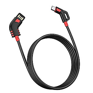 BGNTBUK Fast Charging Cord Type C to Type C 1m 3A Silicone Data Cable Mobile Phone Color Fast Charging Line Liquid Soft Plastic Flash Charging Cable 6ft Cable