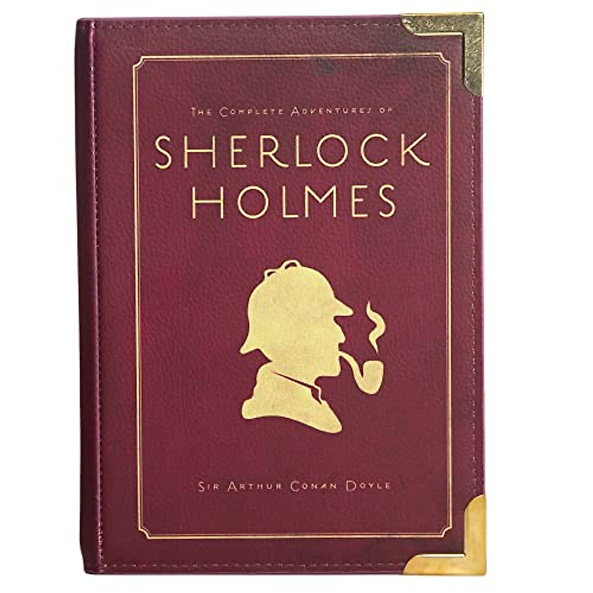 Well Read Co Crossbody Purse Handbag for Book Lovers - Sherlock Holmes, Vegan Leather, Large