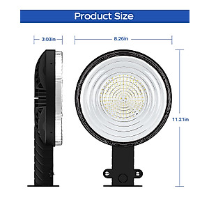 CINOTON Dusk to Dawn Led Outdoor Lighting, Barn Light with 100W 13000LM 5000K Daylight IP65 Waterproof Outdoor Flood Light with Photocell for Yard Garden Patio Street Garage