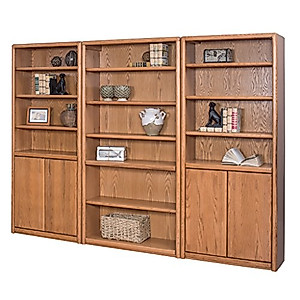 Martin Furniture Contemporary 6 Shelf Bookcase - Fully Assembled