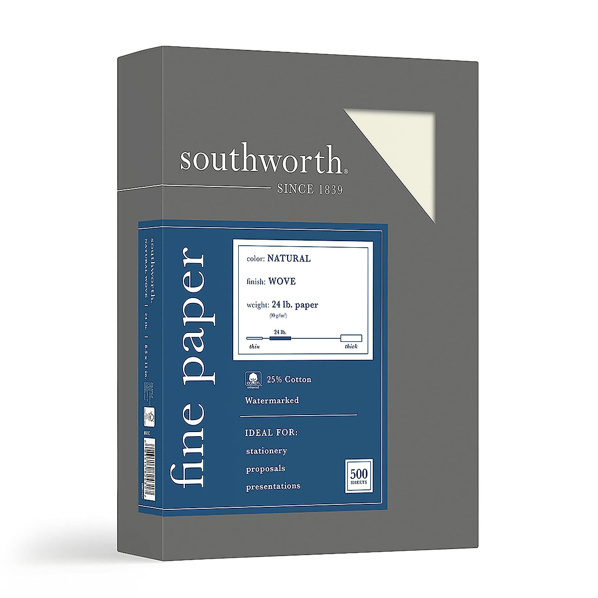 Southworth 24lb 25% Cotton Business Paper