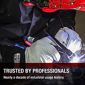 Lincoln Electric Grain Leather TIG Welding Gloves | High Dexterity | Large | K2981-L, White, Black