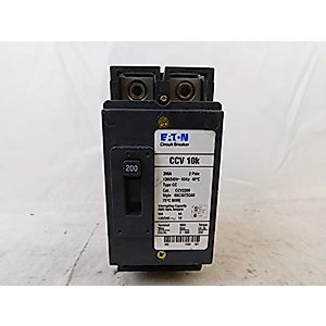Eaton CCV2200 Bolt-On Mount Type CCV Tenant Main Circuit Breaker 2-Pole 200 Amp 120/240 Volt, Color