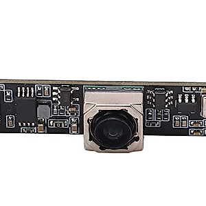 Kadimendium USB2.0 Video Webcam Board, 115 Degree Distortion Free Focus Autofocus Camera Module 15FPS HD Resolution for Industrial System