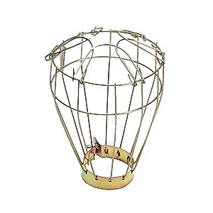 balacoo Ceramic Heat Emitter Bulb Guard Anti Scalding Reptile Heat Lamp Cover Reptile Heat Lamp Mesh Cover