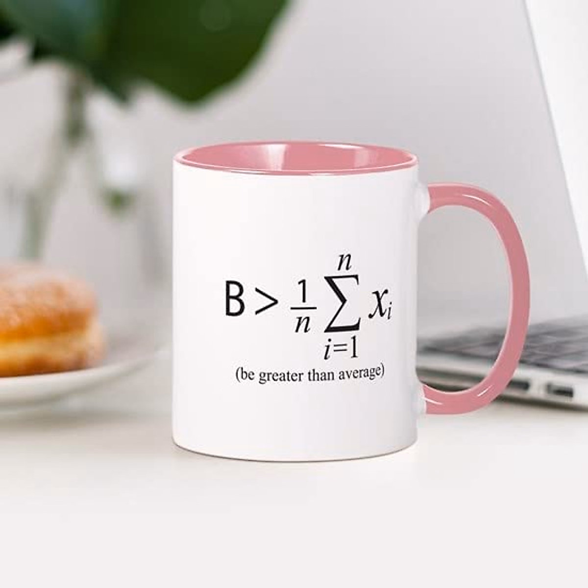 CafePress Be Greater Than Average Mugs Ceramic Coffee Mug, Tea Cup 11 oz