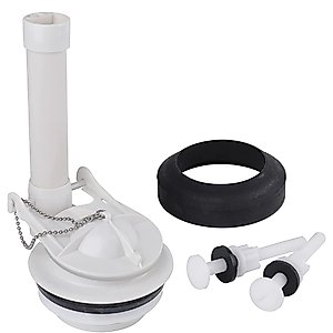 3-Inch Toilet Flush Valve Replacement Saving Toilet Repair Kit with Gasket and Bolts Compatible with American Standard 738921-100.0070A Two-Piece Toilet