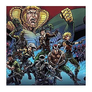 Renegade Game Studios G.I. Joe Deck-Building Game: Shadow of The Serpent Expansion - Ages 13+, 1-4 Players 30-70 Mins, Deck Building Game Expansion