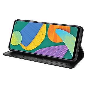 YBROY Case for Motorola ThinkPhone, Magnetic Flip Leather Premium Wallet Phone Case, with Card Slot and Folding Stand, Case Cover for Motorola ThinkPhone.(Black)